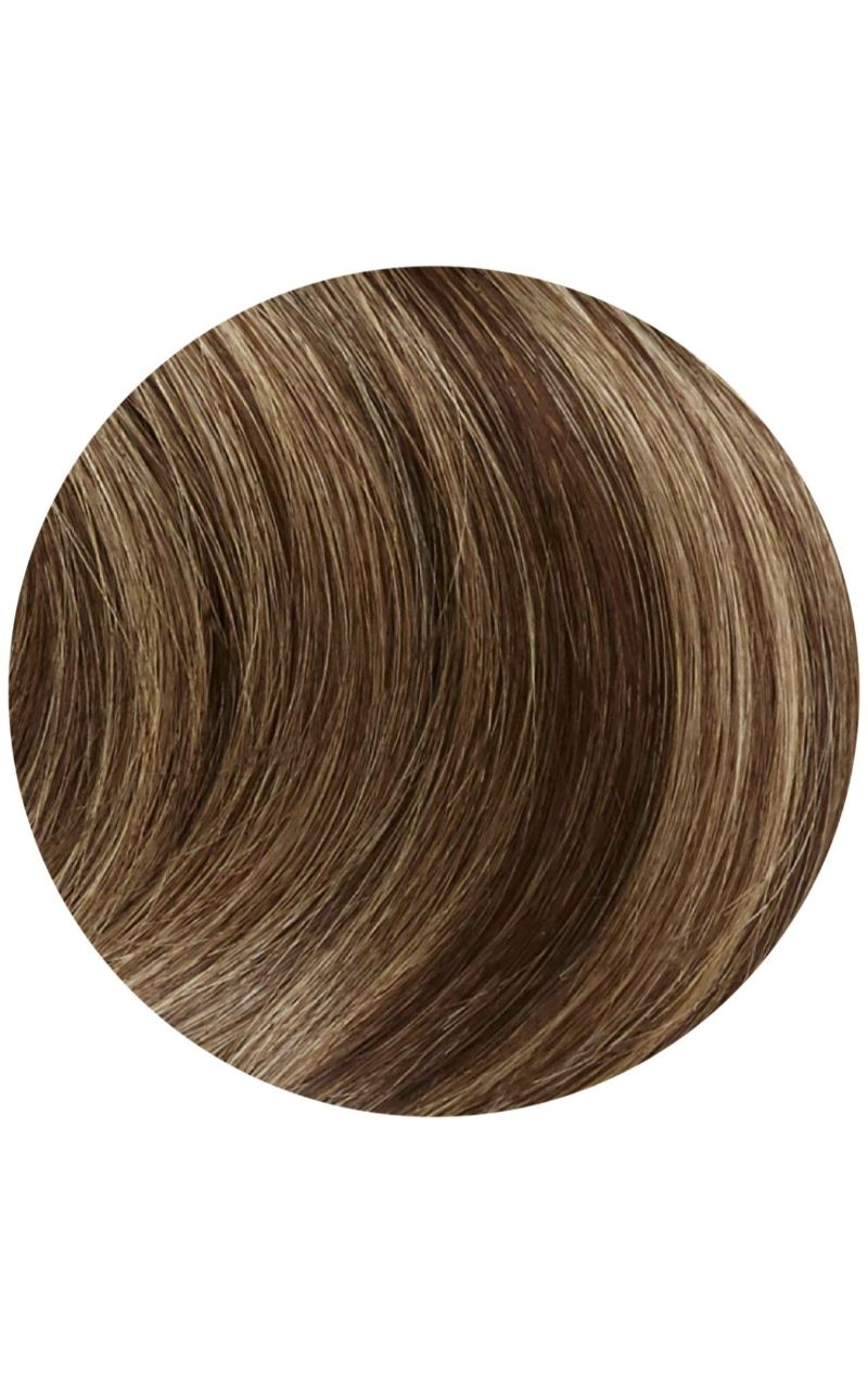 Invisi Tape-In 16" Rooted Caramelt Highlights 3/12 – Glam Seamless Hair ...